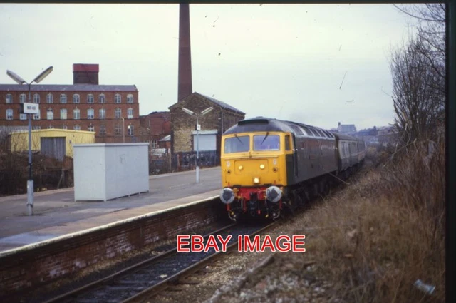 ORIGINAL 35MM SLIDE CLASS 47 LOCO NO 47628 SIR DANIEL GOOCH AT MILL ...