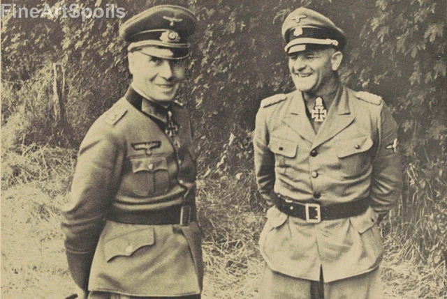 ROMMEL AND SS-PANZERKORPS Commander Sepp Dietrich • World War 2 ...