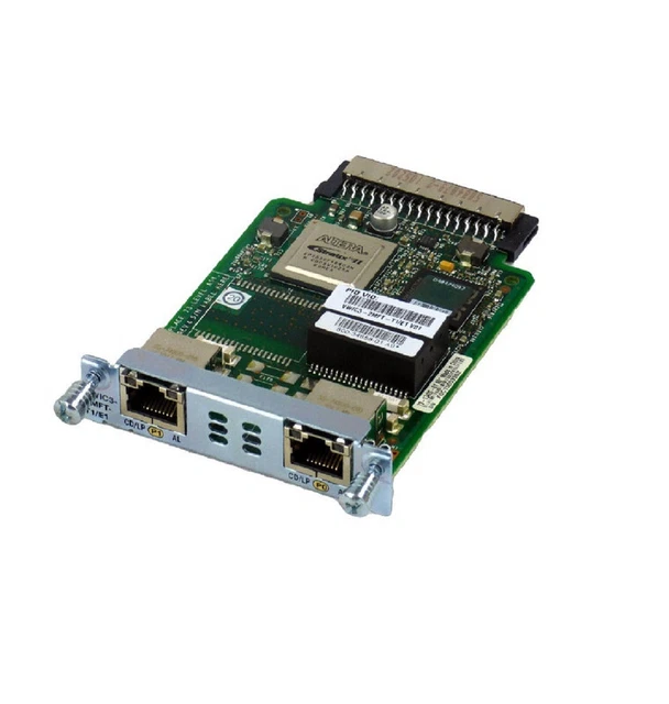 CISCO VWIC3-2MFT-T1/E1 T1/E1 Multiflex Trunk Voice/WAN Interface Card ...