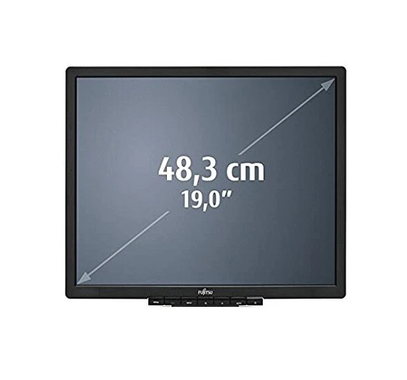 MONITOR LCD FUJITSU E19-6 19 pollici con altoparlanti integrati grado C ...