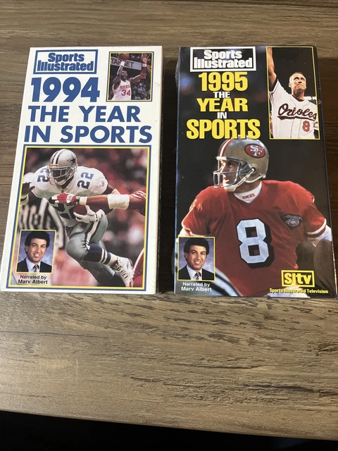 SEALED-SPORTS ILLUSTRATED 1994 And 95 The Year In Sports VHS $10.00 ...