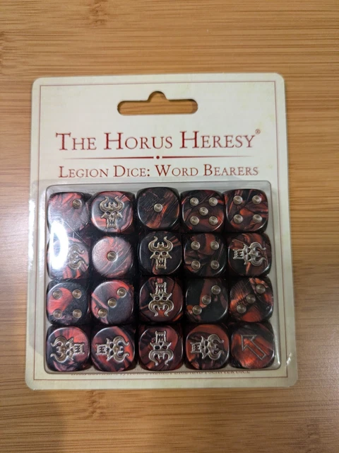 HORUS HERESY WORD Bearers Legion Dice Pack Space Marines 30K 40K ...