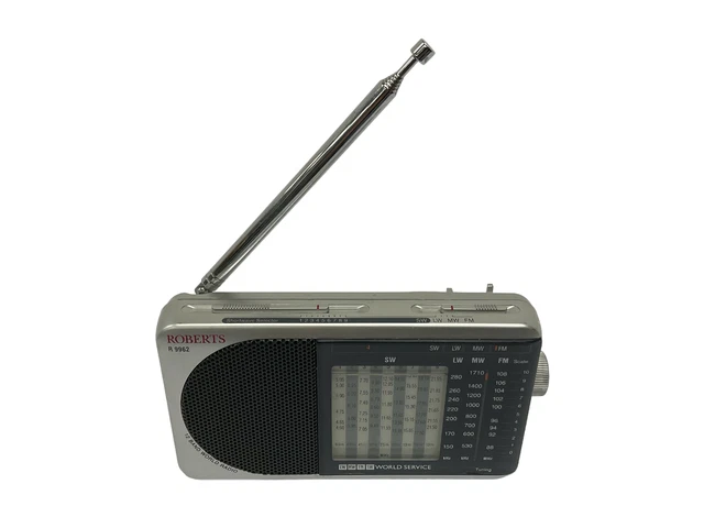 ROBERTS R9962 12 Band World Radio SW/LW/MW/FM BBC World Service - A126 ...