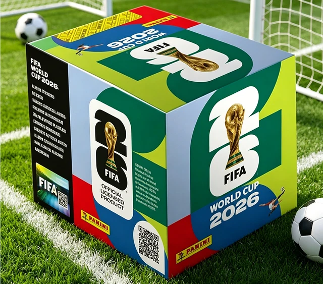 FOOTBALL FAN MEMORABILIA Panini FIFA World Cup Official Stickers Box 50 ...
