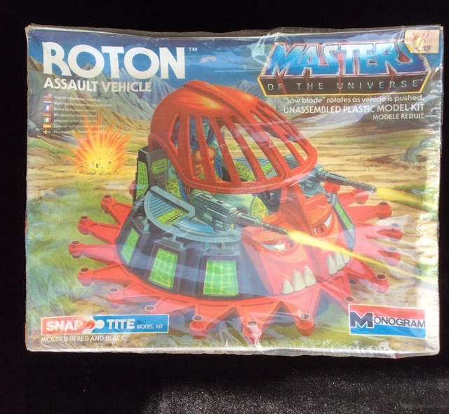VINTAGE MASTERS OF The Universe ROTON Assault Vehicle Monogram Model ...