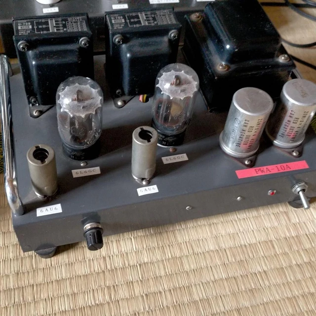 VACUUM TUBE POWER Stereo Amplifier 6L6 Used Audio Amp $2,416.64 ...