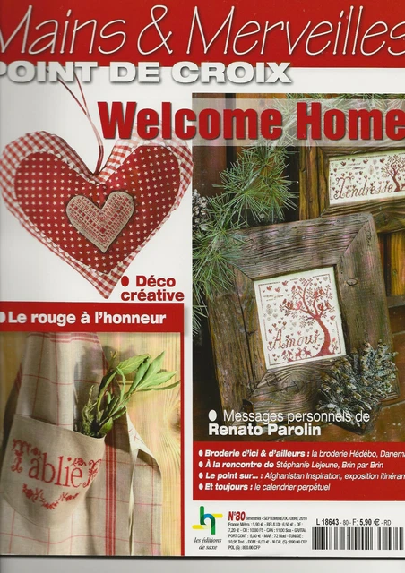 MAGAZINE MAINS Et Merveilles' - N° 80 - 09/10 2010 EUR 1,00 - PicClick FR