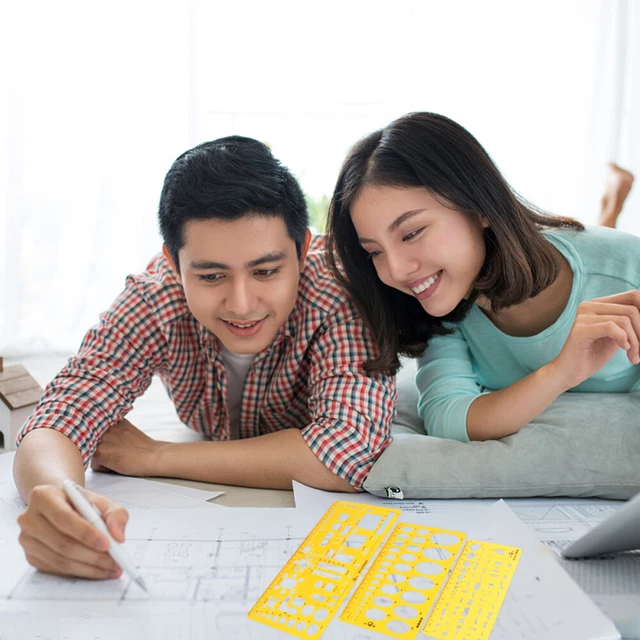 RULER FOR ART Drawing Journal Stencil Planner Stencils Student £8.99 ...