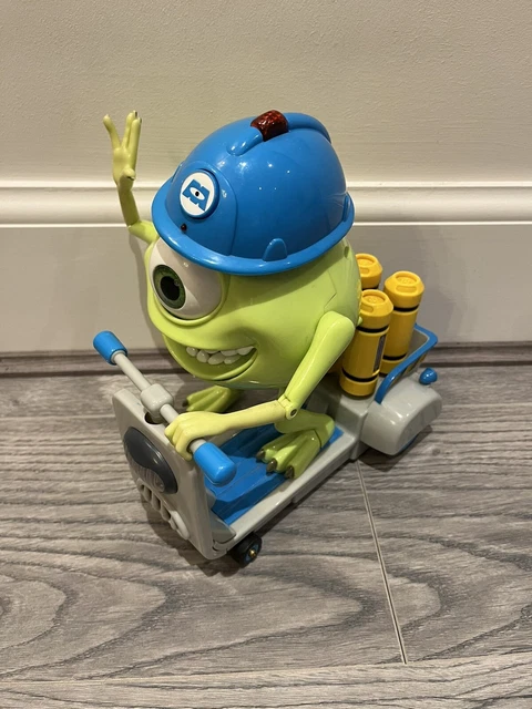 DISNEY PIXAR THINKWAY toy monsters inc mikes scare scooter mike ...