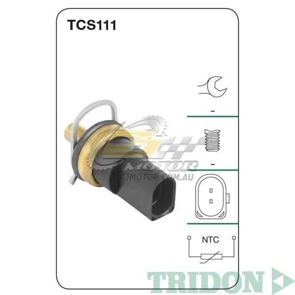 TRIDON COOLANT SENSOR FOR Volkswagen Passat-CC 02/09-06/13 2.0L(CBBB ...