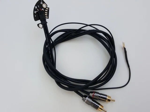 CÂBLE RCA AVEC Masse Platine Technics Sl 1200 MK2 Longueur 130 CM EUR 30,00 - PicClick FR