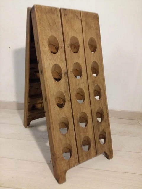 PUPITRE À CHAMPAGNE-RIDDLING rack-Bottle holder-Flaschenhalter 30 ...