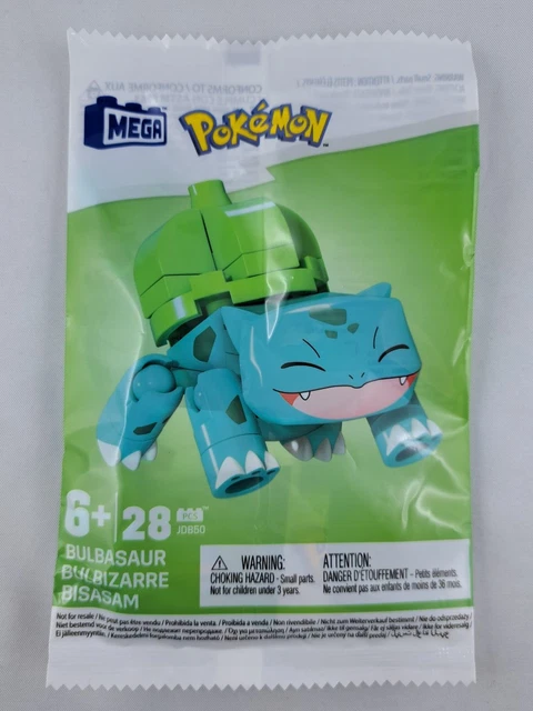 MEGA BLOCKS POKÉMON Bisasam / Bulbasaur Construx Mattel EUR 7,99 ...