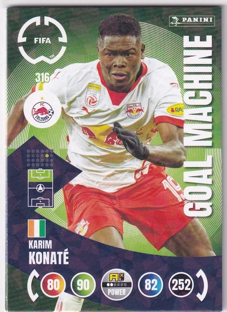 PANINI 2025 FIFA Club World Cup 25 Card No. 316 Karim Konate Goal ...