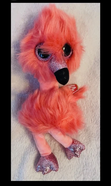 6” 15CM TY Beanie Boo Franny The Flamingo - Plush Soft Toy - December ...