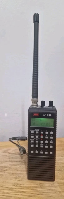 AOR AR900UK VHF/UHF Vintage 1980's Radio Scanner/Receiver *Working, Low ...