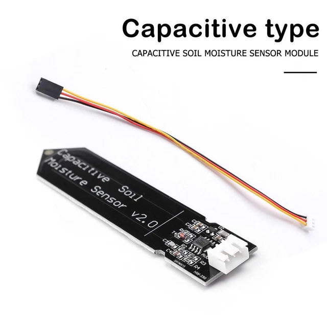CAPACITIVE SOIL MOISTURE Sensor Corrosion Resistant Moisture Detection ...