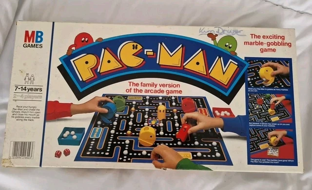 VINTAGE MB GAMES Pac-Man Original 1982 Boxed Retro Rare Board Game £18. ...