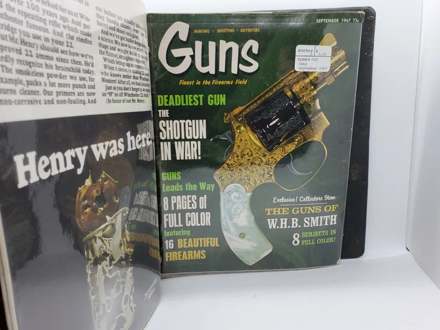 VINTAGE GUNS MAGAZINE. 1967. Deadliest Gun. The Shotgun in War. £6.33 ...