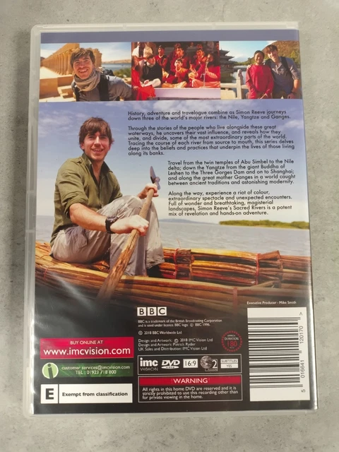 SACRED RIVERS WITH Simon Reeve (DVD) BBC Series Nile Yantze Ganges £19. ...