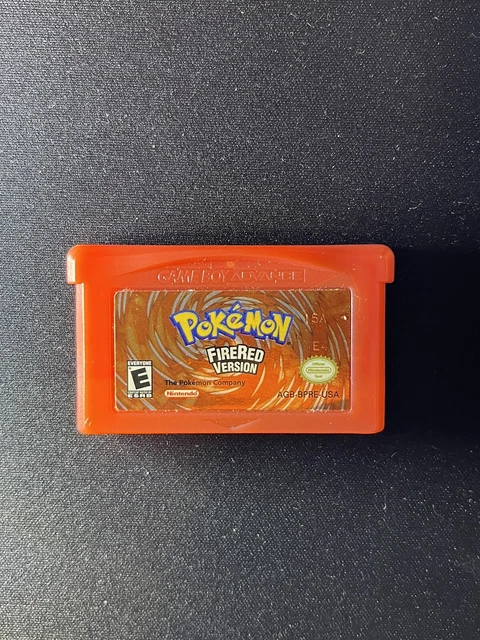 POKEMON: FIRERED VERSION Authentic (Nintendo Game Boy Advance, 2004 ...