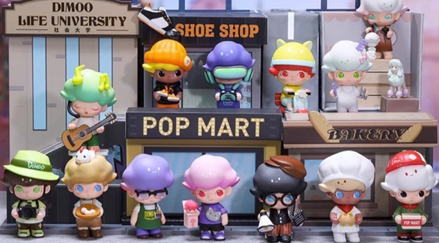 POP MART DIMOO Life University Series Blind Box Confirmed Figure Toy ...