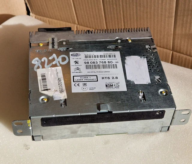 RNEG2 RT6 PEUGEOT 508 Citroen C4 Ds4 Ds5 98 083 768 80 Multimedia Gps ...