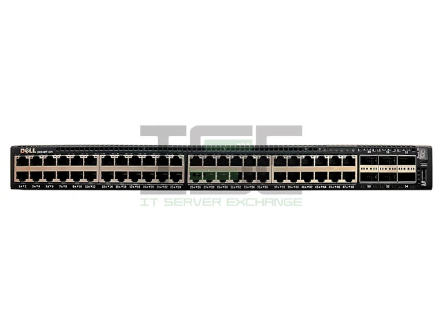 DELL EMC POWERSWITCH S4048T-ON 48-Port 10GbE RJ45 Datacenter Switch ...