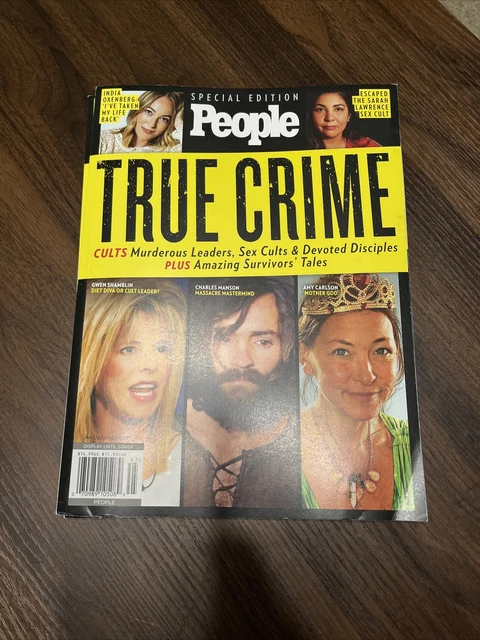 PEOPLE MAGAZINE 2024 Special Edition 'True Crime' Charles Manson, Gwen ... PEOPLE MAGAZINE 2024 Special Edition 'True Crime' Charles Manson, Gwen ...
