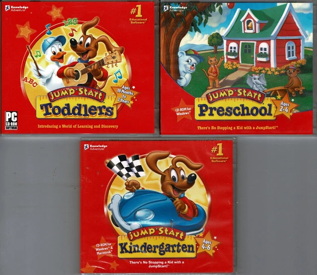 Jumpstart Advanced Toddlers Pc New Sealed Box Ebay