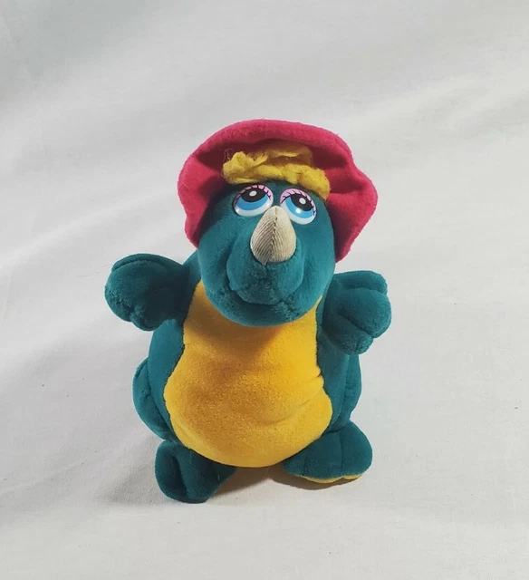 VINTAGE ETONE 1980S Dinosaur Stegosaurus Plush Stuffed Animal $13.00 ...