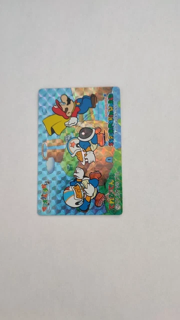 CARTE PRISM SUPER Mario World 1993 Banpresto n°16 – Mario vs Charging ...
