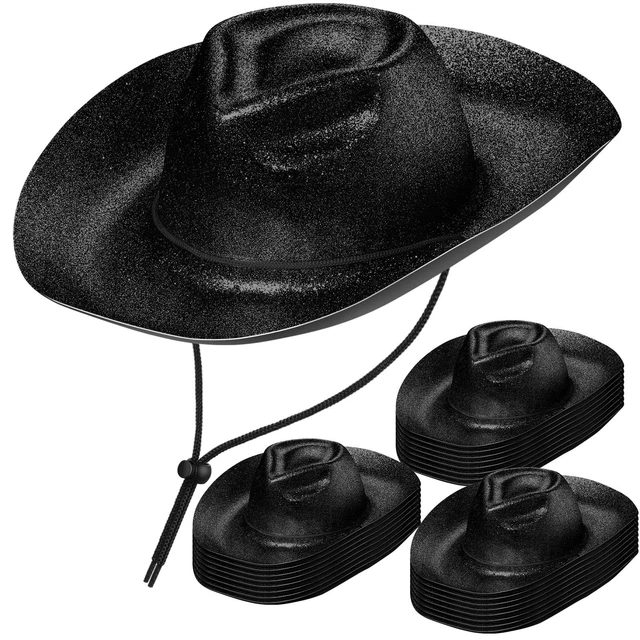 24PCS WESTERN COWGIRL Hats Bulk New Year 2026 Eve Party Supplies ...