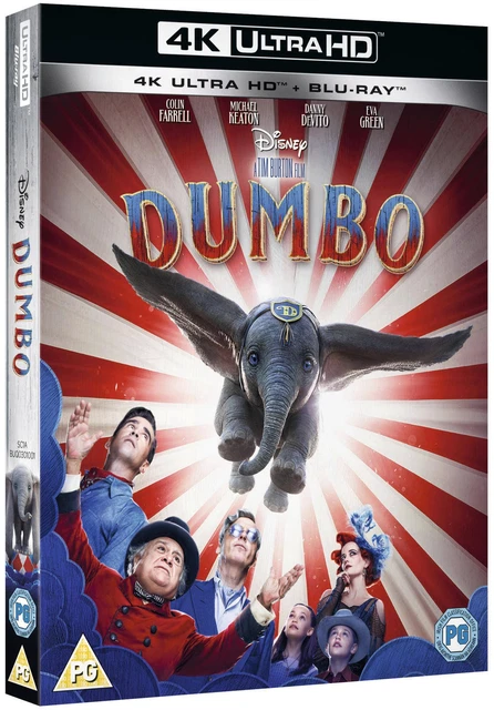 DUMBO (4K UHD Blu-ray) Alan Arkin Deobia Oparei Sharon Rooney Joseph ...
