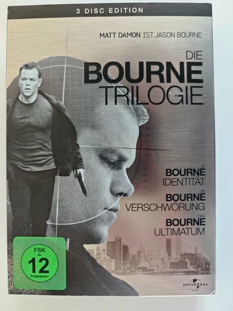 DIE BOURNE TRILOGIE - DVD | Matt Damon | Identität | Verschwörung | Ultimatum EUR 1,99 - PicClick DE