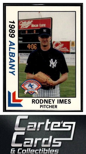 RODNEY IMES 1989 Best Albany-Colonie Yankees #21 New York EUR 2,18 ...