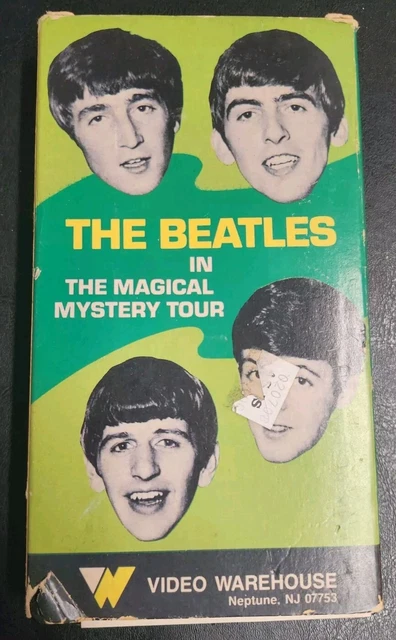 THE BEATLES MAGICAL Mystery Bus Tour VHS Video Warehouse 1986 F* £27.32 ...