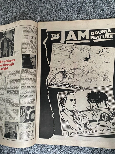 *WOW RARE 1978 Darts Band Den Hegarty Elvis Presley The Jam Record ...