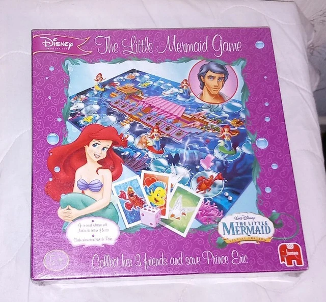DISNEY PRINCESS THE Little Mermaid Special Edition Board Game Jumbo New ...