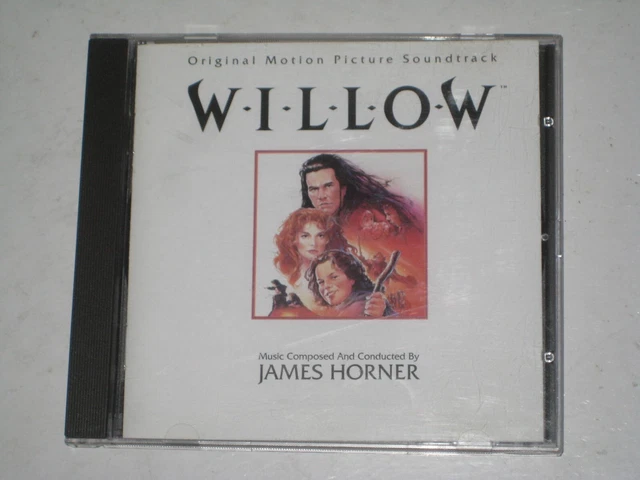 WILLOW ORIGINAL SOUNDTRACK James Horner 8-Track Cd 1988 Eighties Score ...