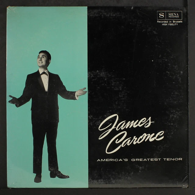 JAMES CARONE: AMERICA'S greatest tenor SIENA 12" LP 33 RPM EUR 23,57 ...