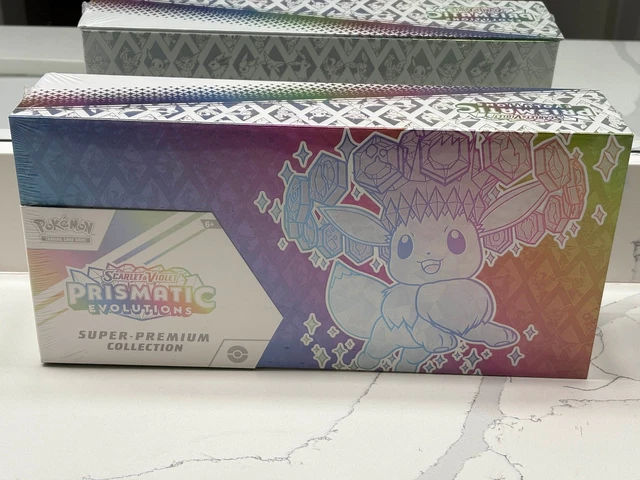 POKEMON PRISMATIC EVOLUTIONS Super Premium Collection SPC Pokémon ...