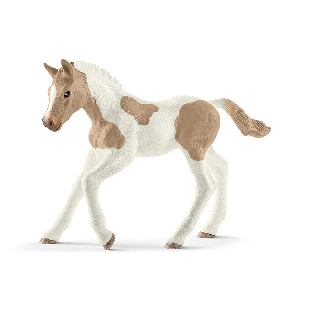 SCHLEICH 13886 POTRO Paint Horse, Negro EUR 9,68 - PicClick ES