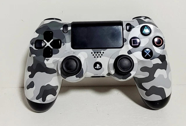 SONY PLAYSTATION 4 DualShock Controller PS4 White Gray Camo EUR 35,89 ...