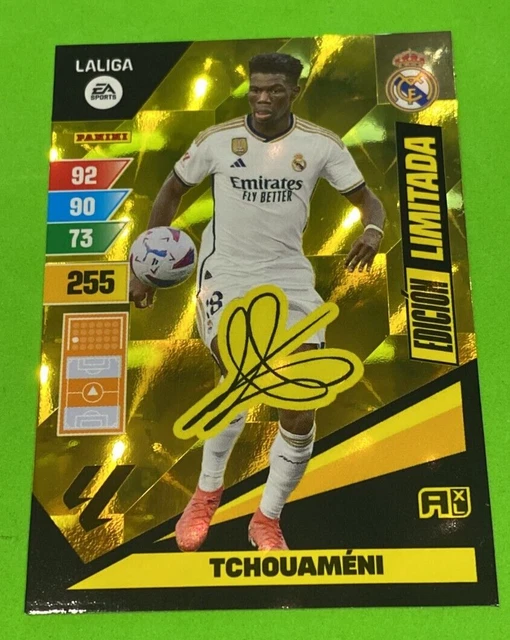 💥 2023 2024 TCHOUAMENI Real Madrid EDICION LIMITADA FIRMADA AUTO ...