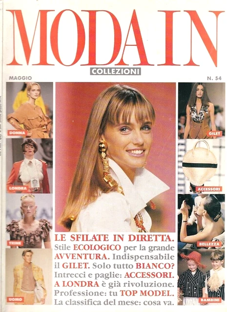 MODA IN ROBERTA Chirko Karen Mulder Kids Fashion Yasmeen Ghauri Claudia Schiffer EUR 38,69 ...
