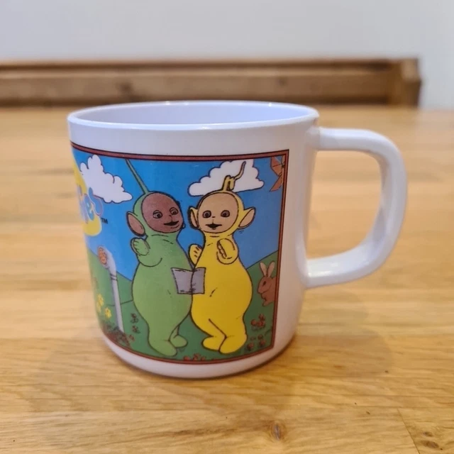 VINTAGE TELETUBBIES PLASTIC Children's Cup Mug - 1996 Ragdoll BBC - 8 x ...