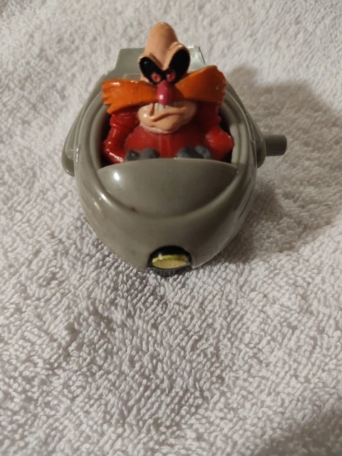 VINTAGE 1993 DR Robotnik McDonald's Sega Sonic Hedgehog Wind Up Toy Ivo ...