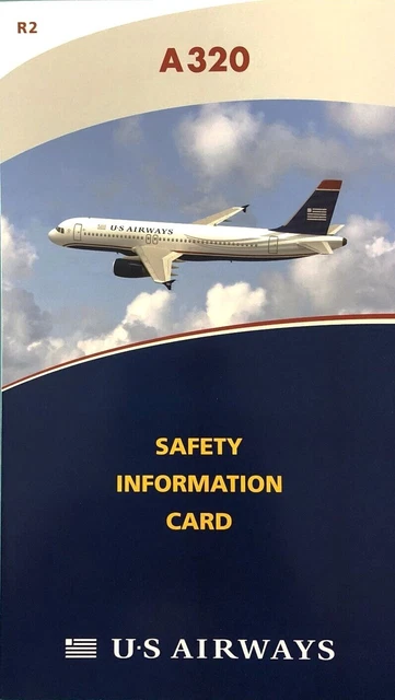 US AIRWAYS SAFETY CARD Airbus A320 Revision# 2 June 2010 aircraft ...