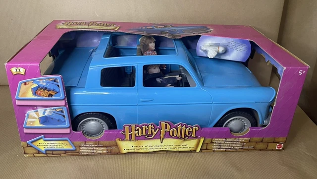 VINTAGE HARRY POTTER Weasley’s Flying Car Original Ford Anglia Mattel ...